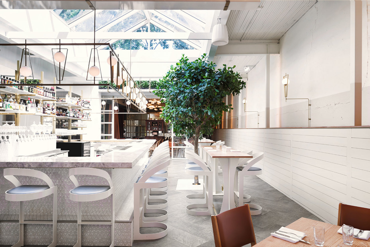 Montreal’s Perles et Paddock is a new gastronomic hub