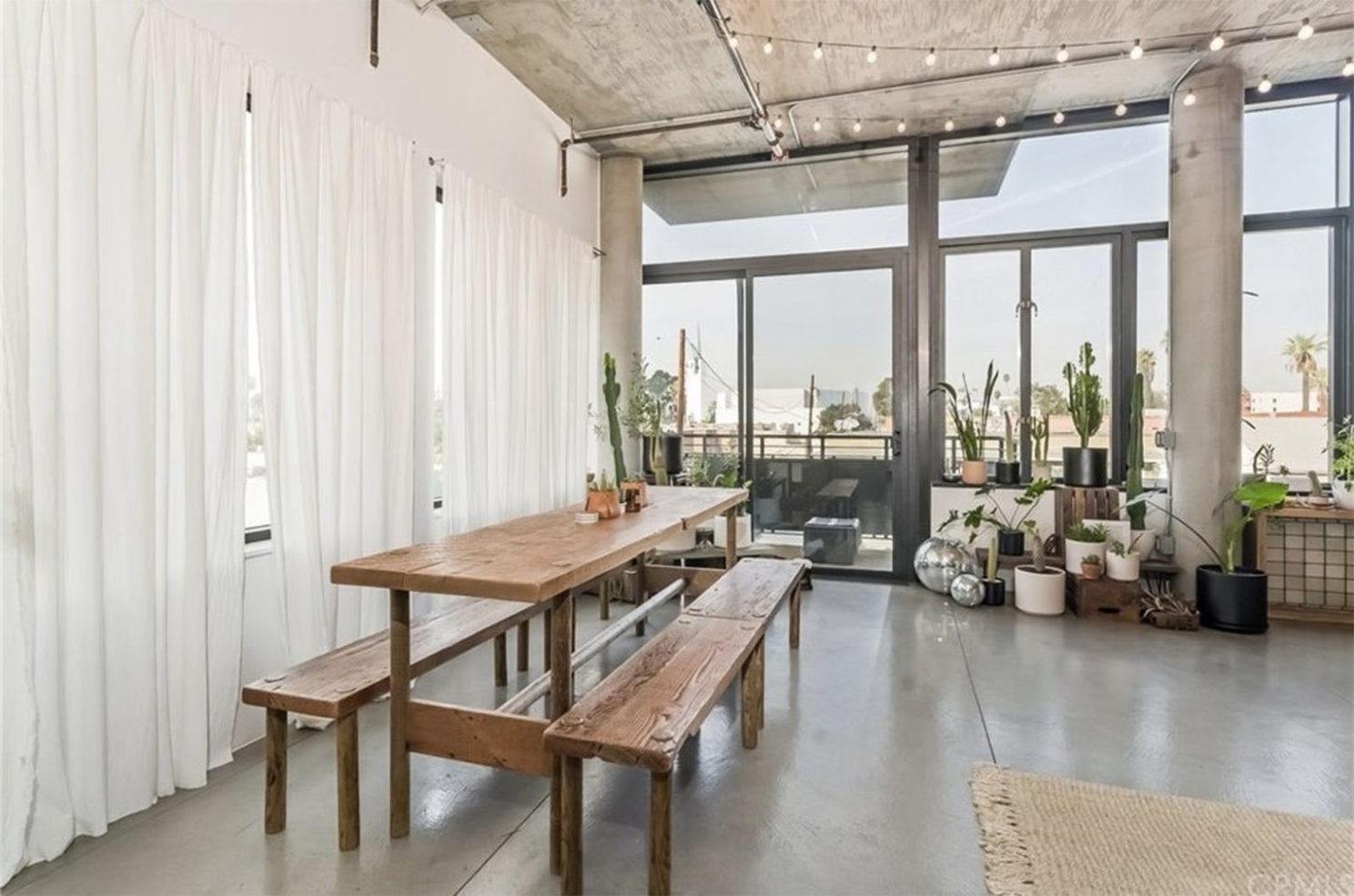 Long Beach loft in a former Masonic temple lists for $639k