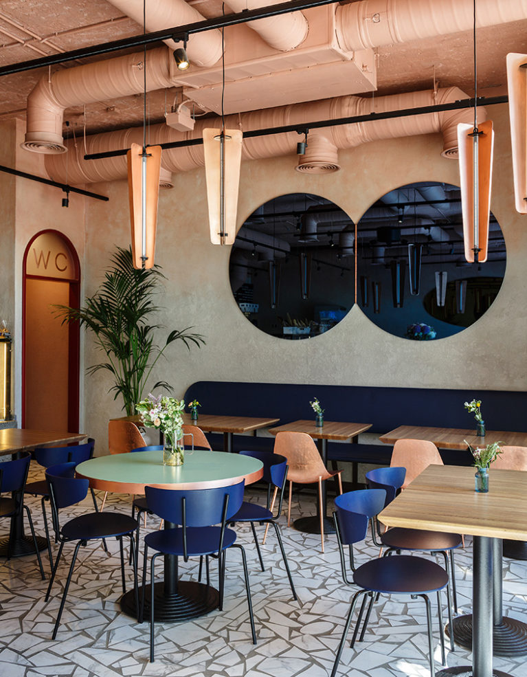 Cooker’s Gourmet Cafe channels a Wes Anderson vibe in Moscow