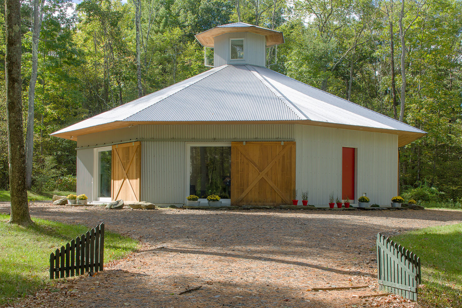 Octagonal barn home hits the market in New York State for $1.275m