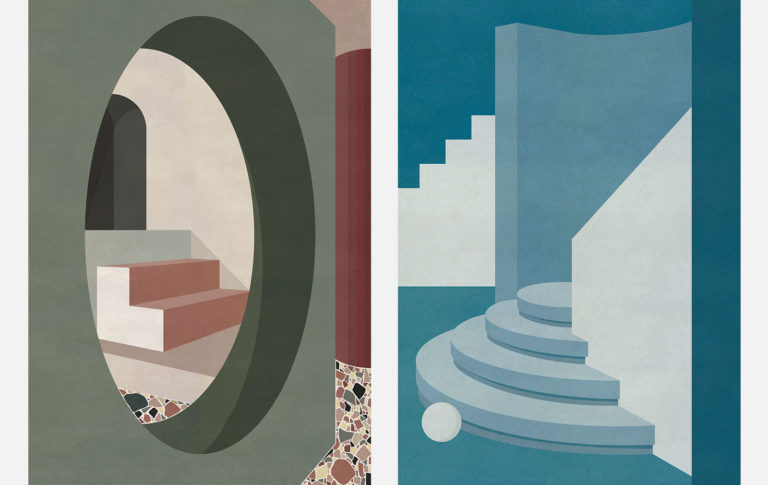 Illustrator Charlotte Taylor brings fictional interiors to life
