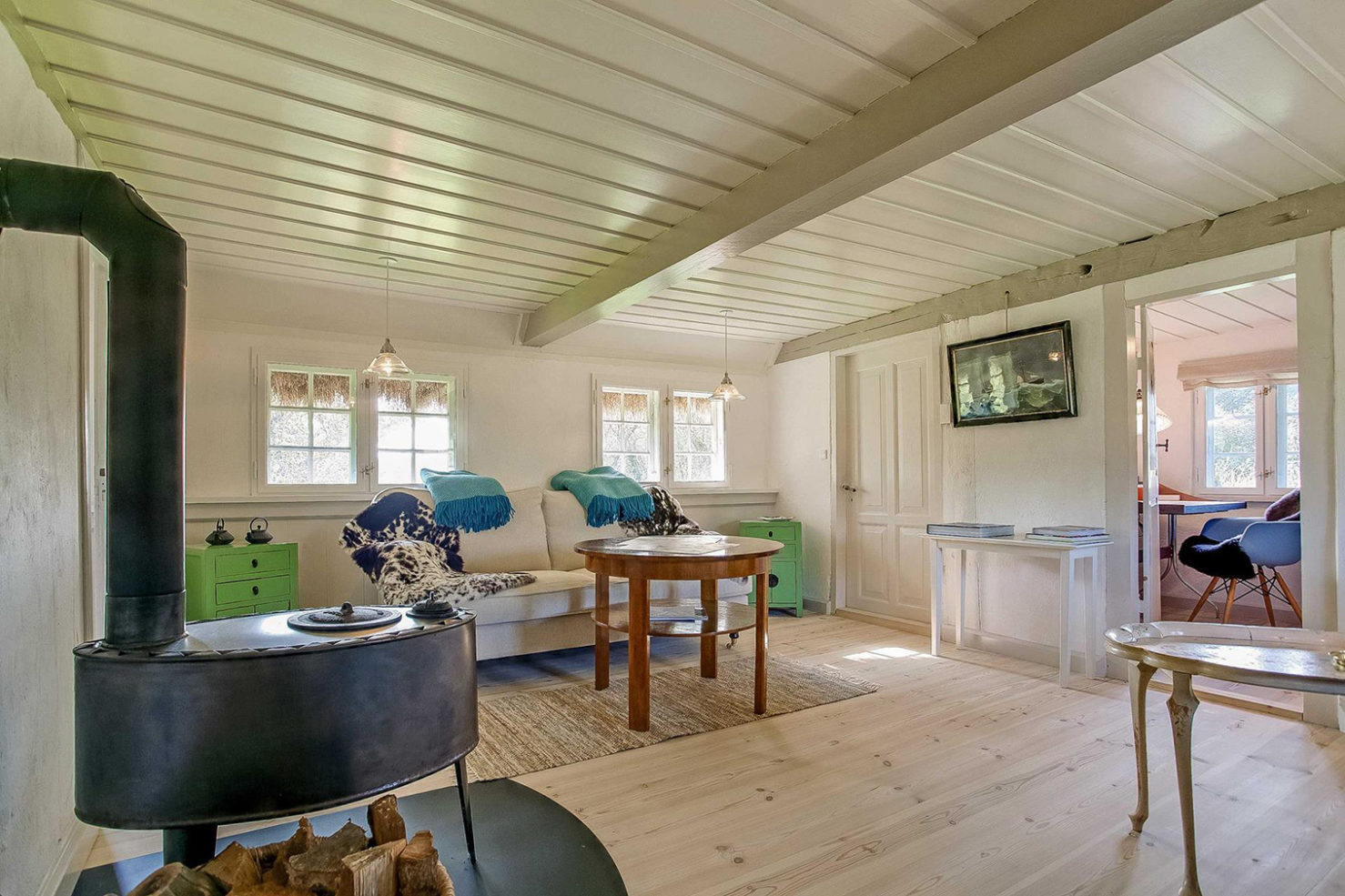 Traditional seaweed house on a Danish island lists for 2.6m DKK