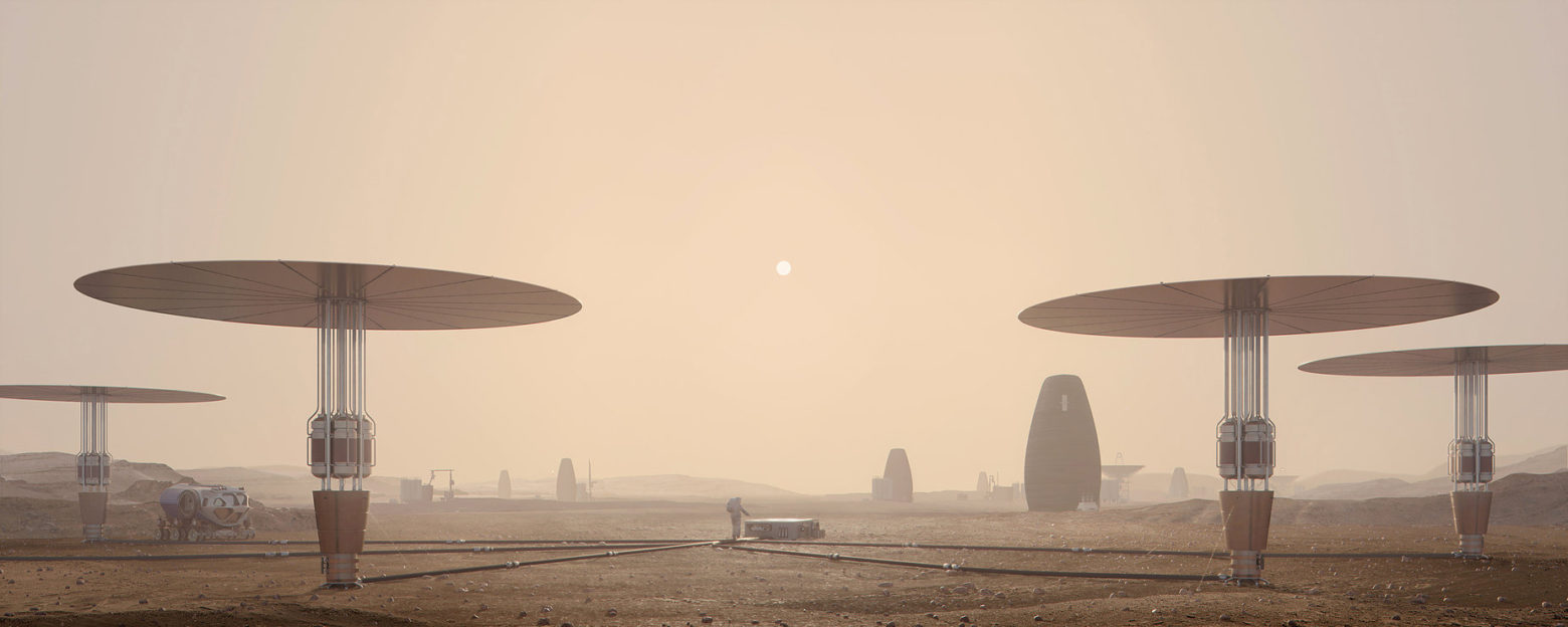 NASA backs designs for 3D-printed homes on Mars