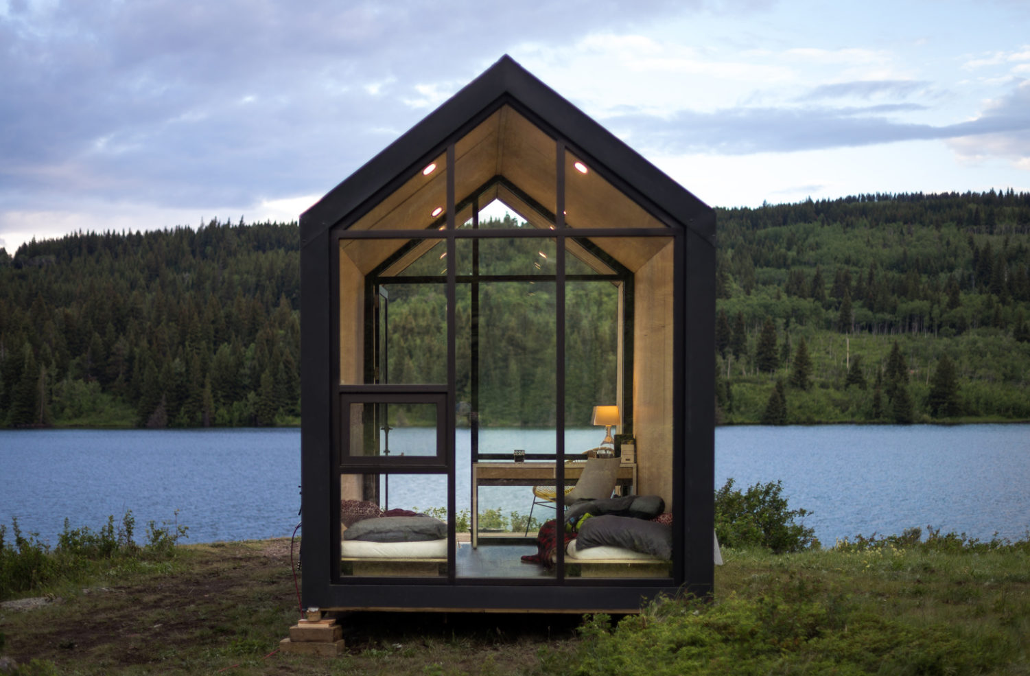Mono is a ‘plug and play’ prefab cabin costing just $21k