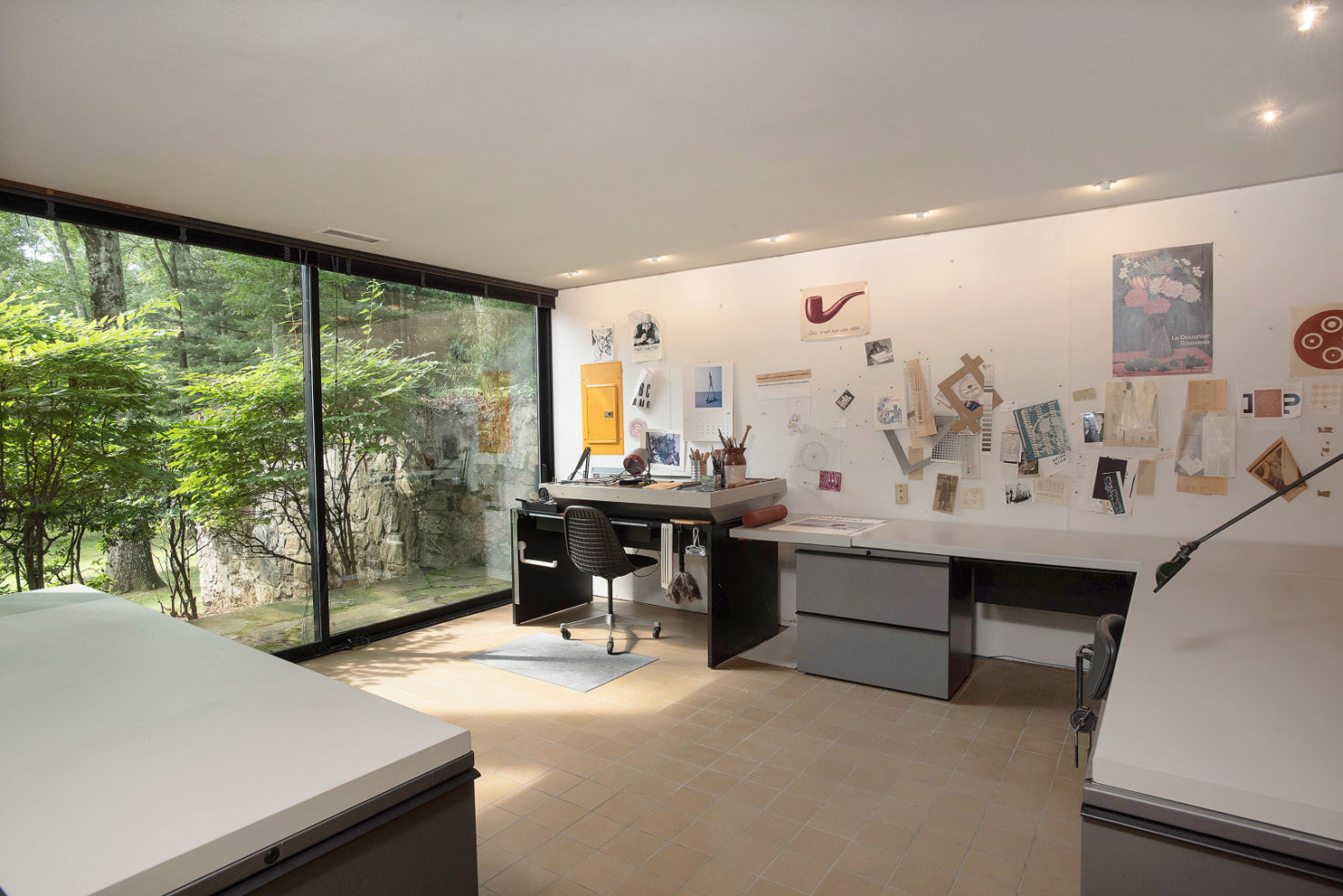 Graphic designer Paul Rand’s Connecticut home is for sale