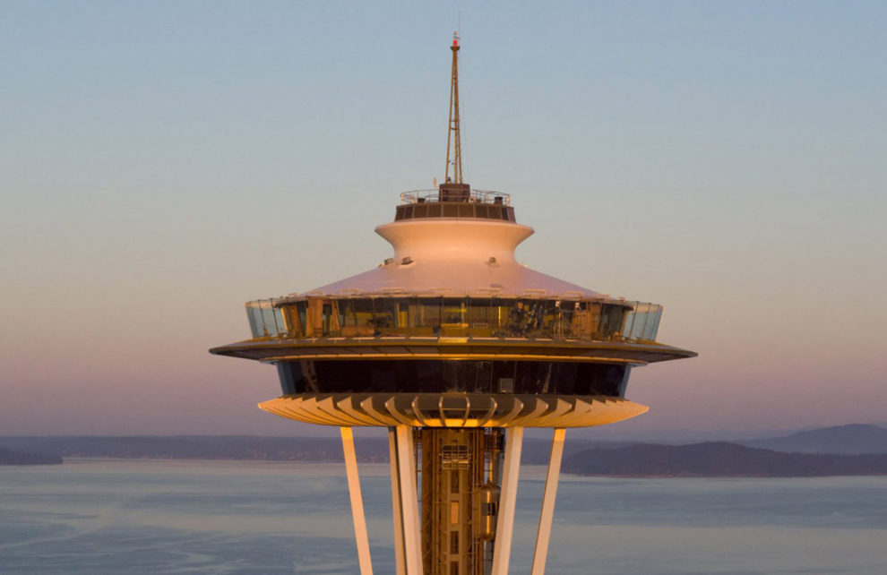 Seattle’s Space Needle now has a dizzying glass floor