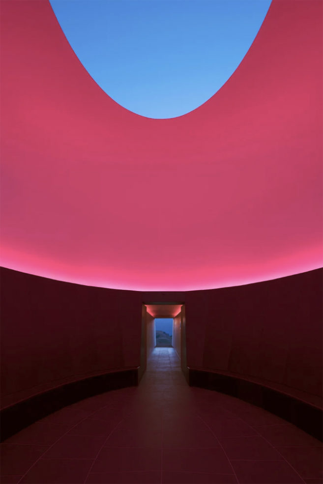 Artist James Turrell builds a Skyspace in the Austrian mountains