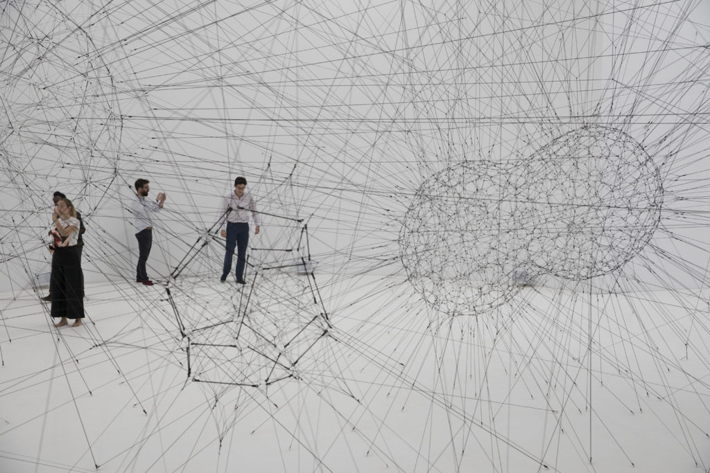 Tomás Saraceno spins a ‘cosmic’ spiderweb inside Paris’ Palais de Tokyo ...