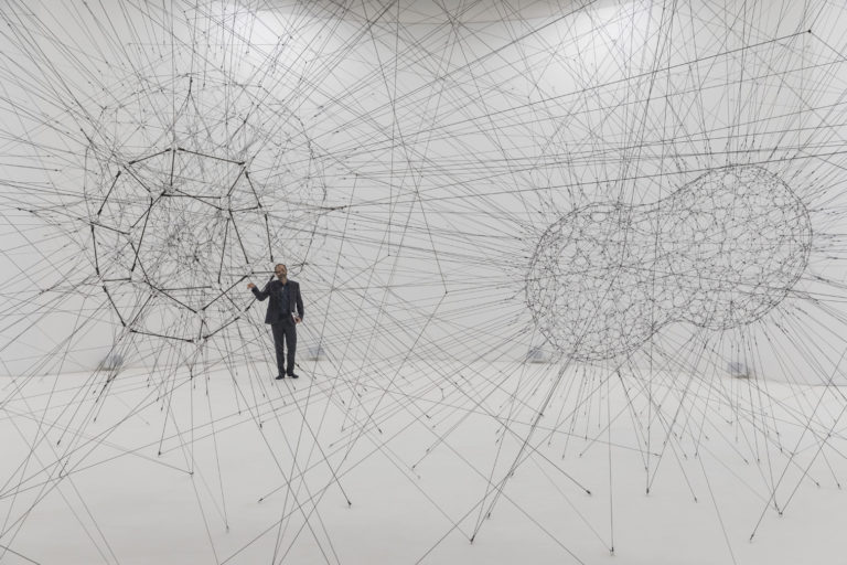 Tomás Saraceno spins a ‘cosmic’ spiderweb inside Paris’ Palais de Tokyo ...