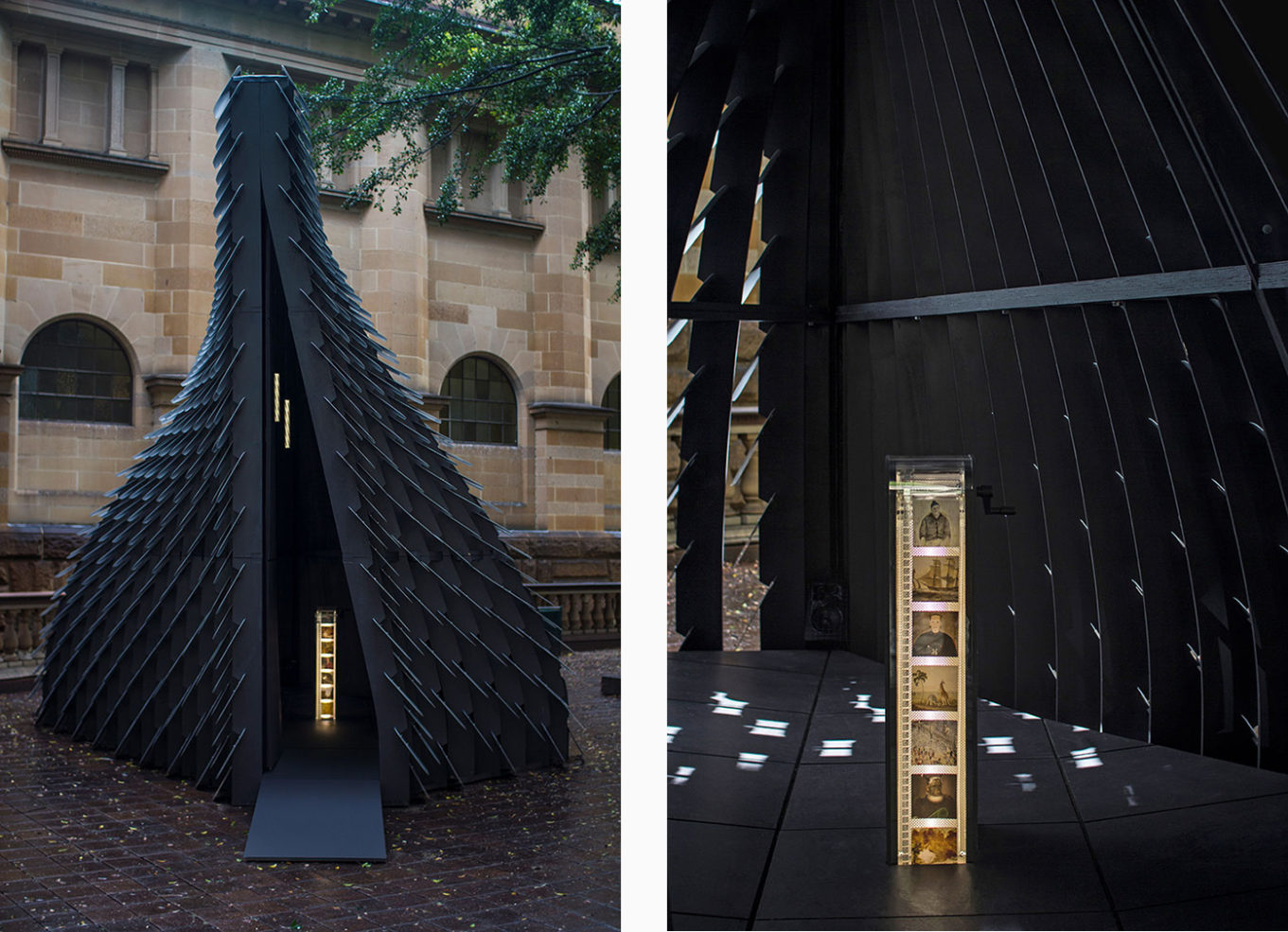 This Sydney pavilion turns paintings into music - The Spaces