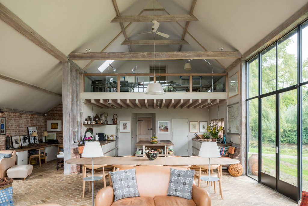 Secluded Suffolk home with converted barn lists for £1.25m - The Spaces