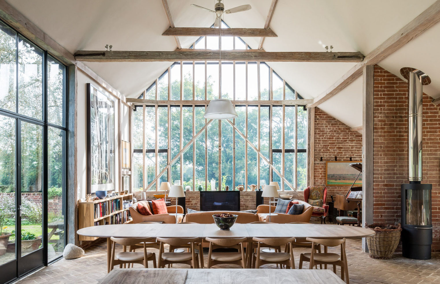 Secluded Suffolk home with converted barn lists for £1.25m - The Spaces