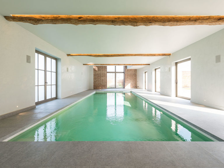 Revamped Belgian farmhouse has a colourful twist - The Spaces