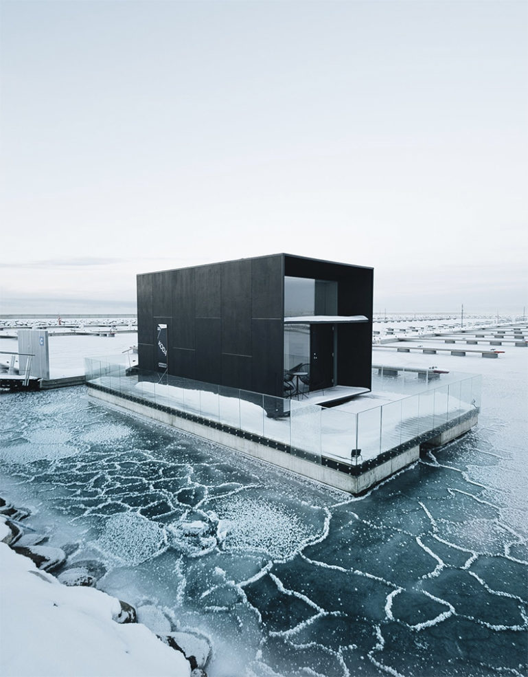 Kodasema rethinks the life aquatic with floating tiny home - The Spaces