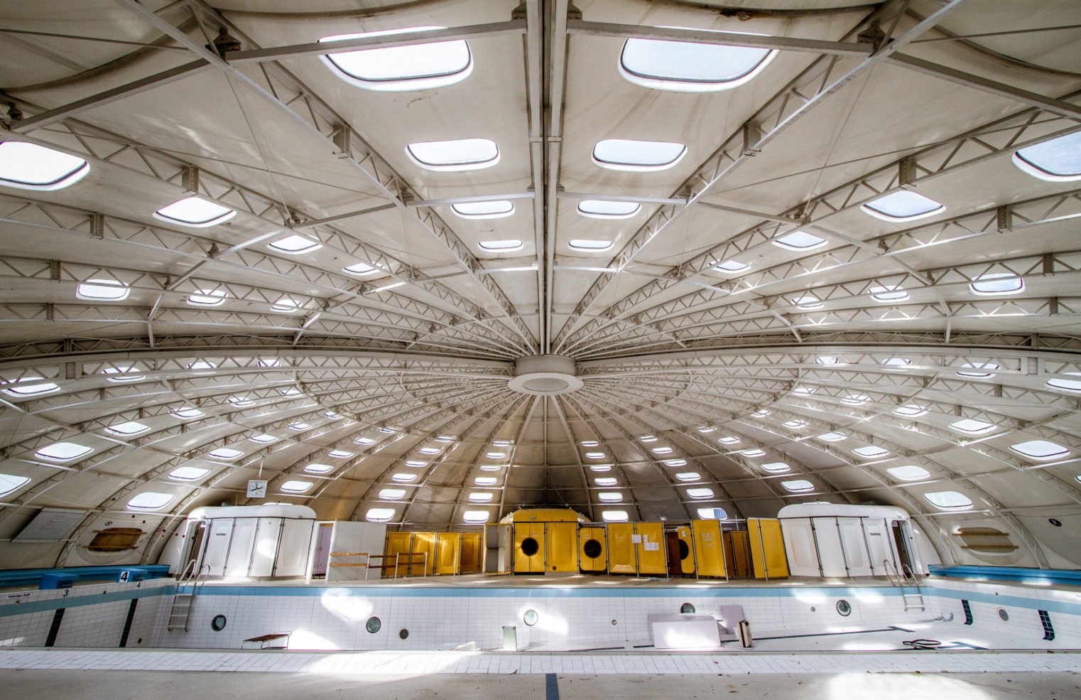 France’s abandoned ‘sunflower’ pools are photographed by Diane Dufraisy ...
