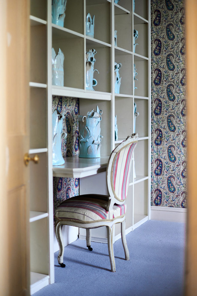 Ceramicist Kate Braine turns her London townhouse into a gallery for ...