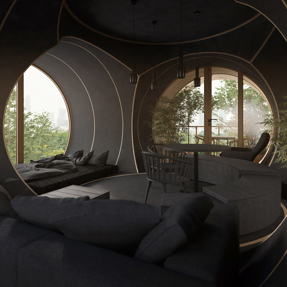 These tubular treehouses can branch out as owners need more space - The ...