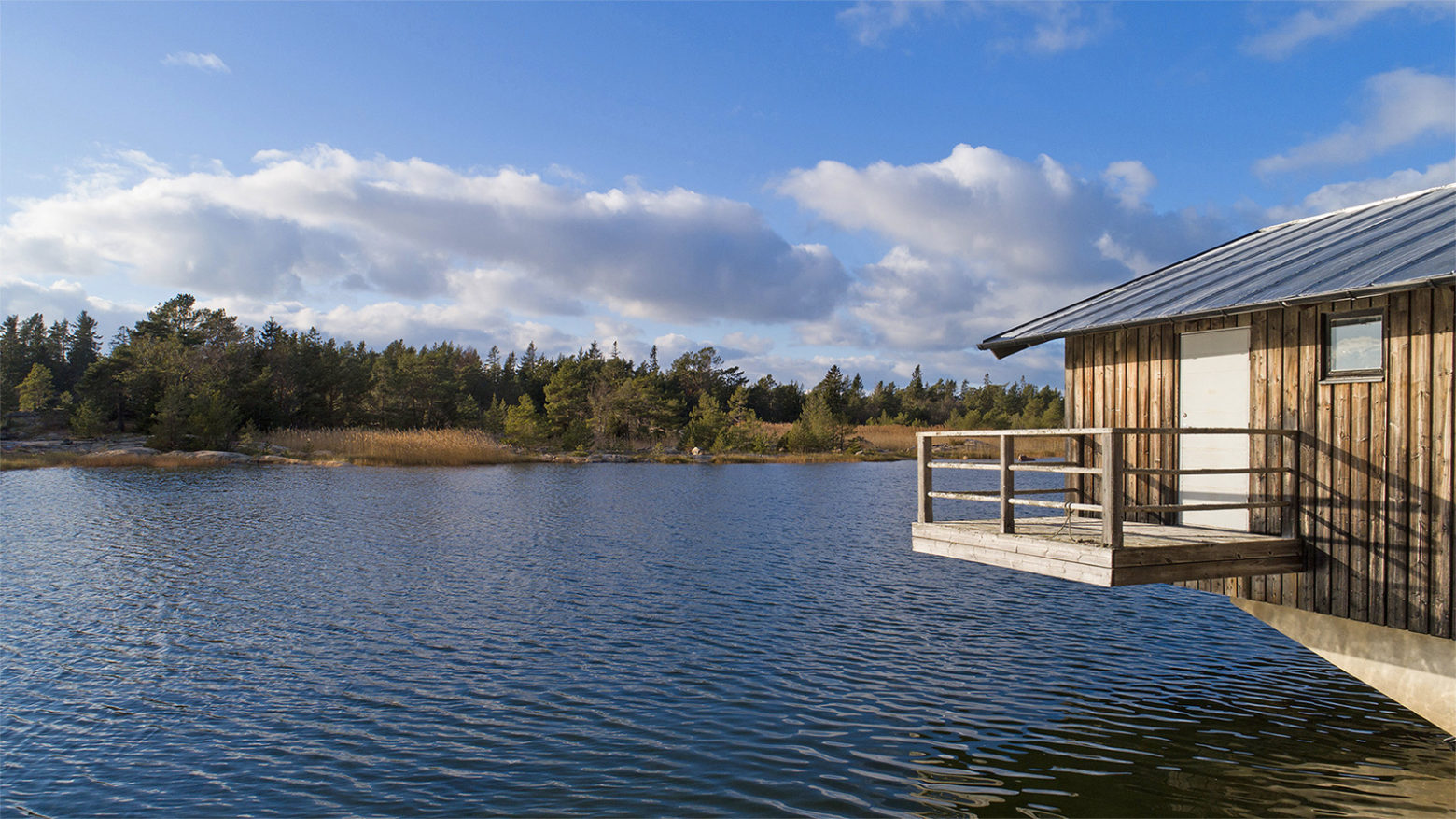 This cabin-like home in Sweden comes with its own island - The Spaces