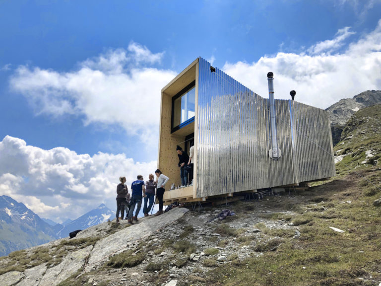 Could this metal hut be the ultimate mountain retreat? - The Spaces