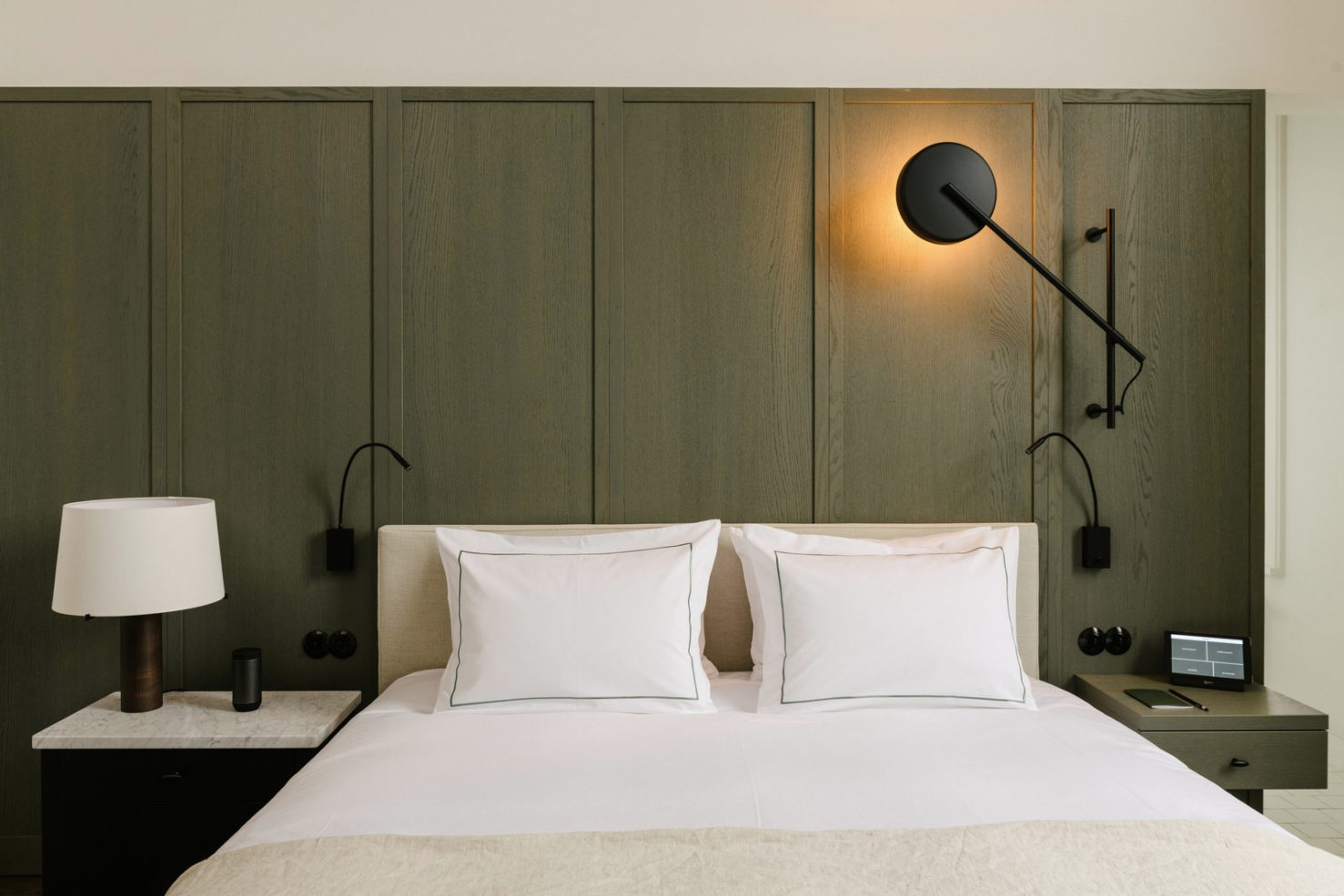 The spartan interiors of Antwerp’s August hotel reflect its convent ...