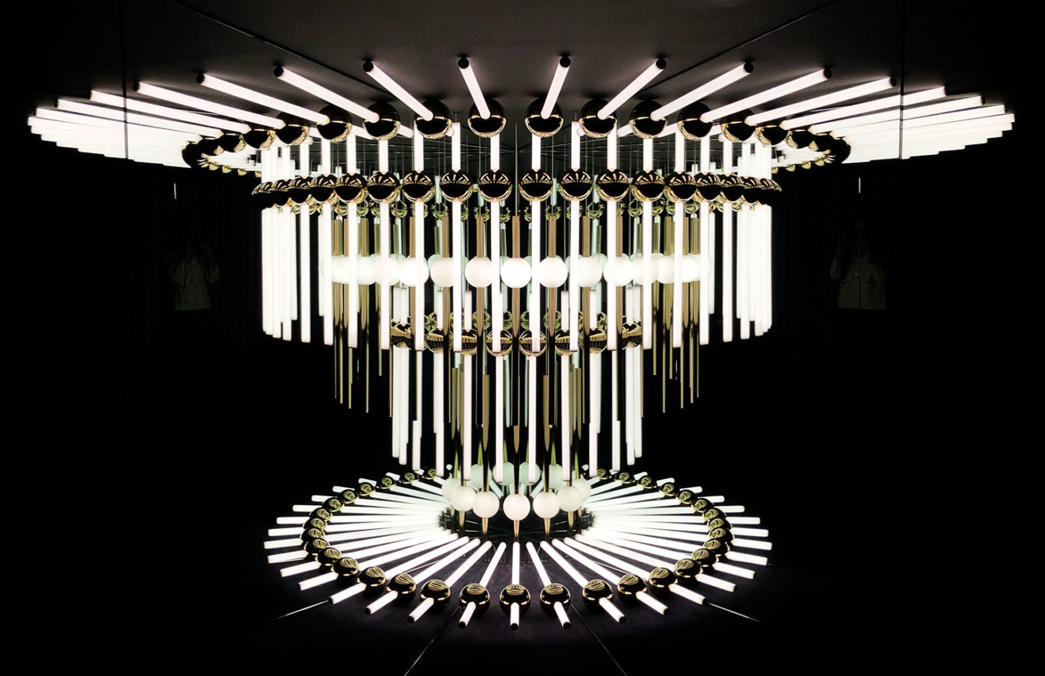 Lighting designer Lee Broom creates an optical illusion inside his ...