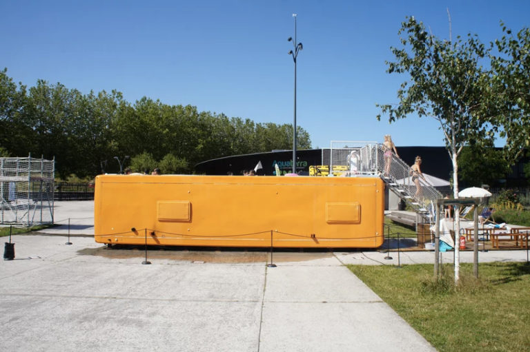 Take a dip in this swimming pool bus - The Spaces