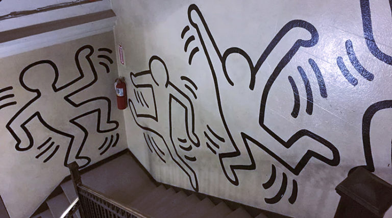An 85-ft-long Keith Haring mural heads for auction after being ...