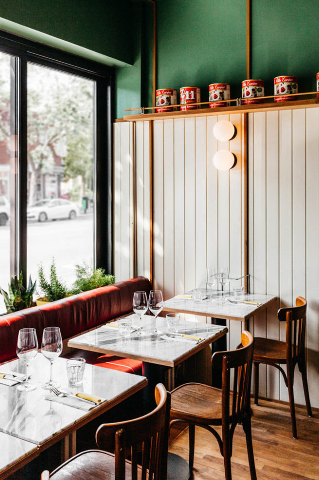 Montreal’s Vesta restaurant is a 1970s inspired pizzeria - The Spaces