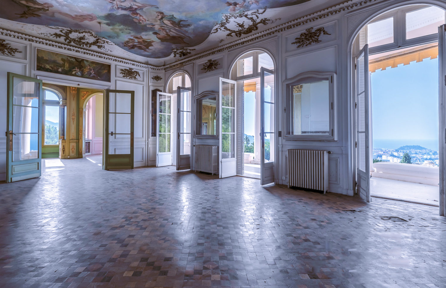 Frescoed French Riviera apartment lists for €1.38m - The Spaces