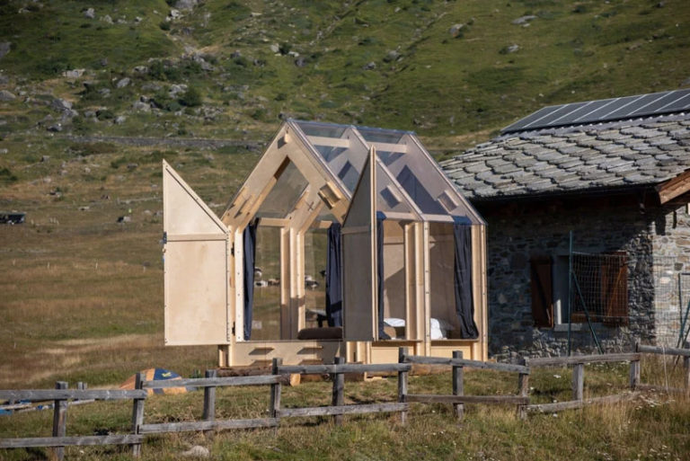 This transparent alpine shack is designed for stargazing - The Spaces