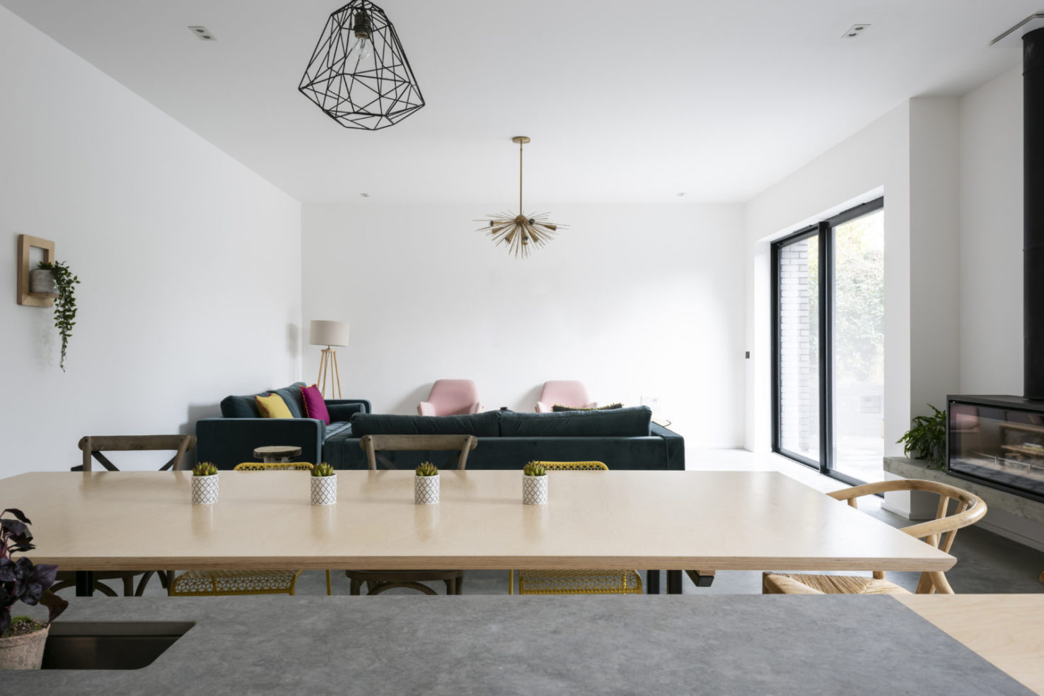 Coastal Kent retreat Flint House has black patterned brickwork - The Spaces
