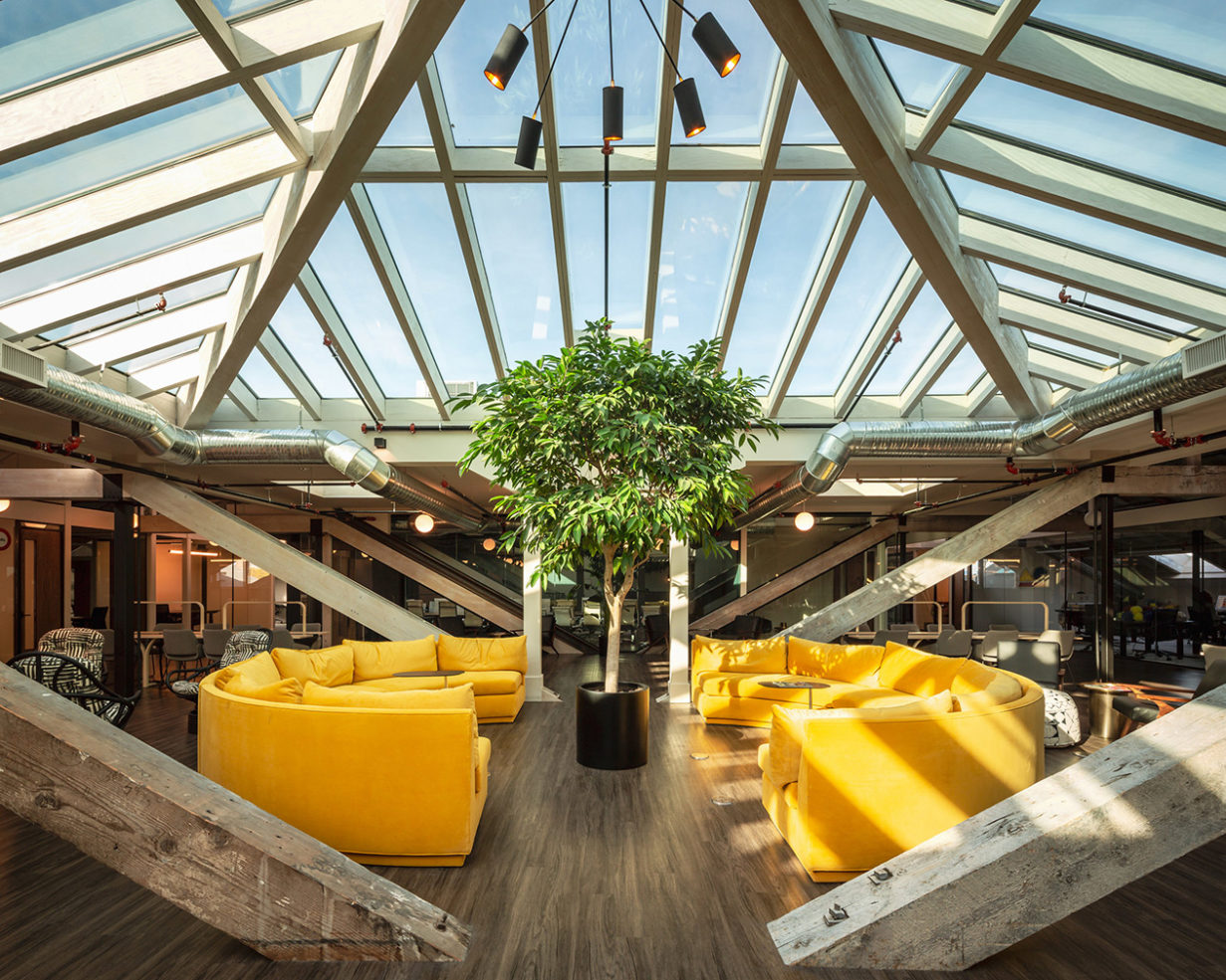 Victoria’s newest coworking space sits under a vast glass roof - The Spaces