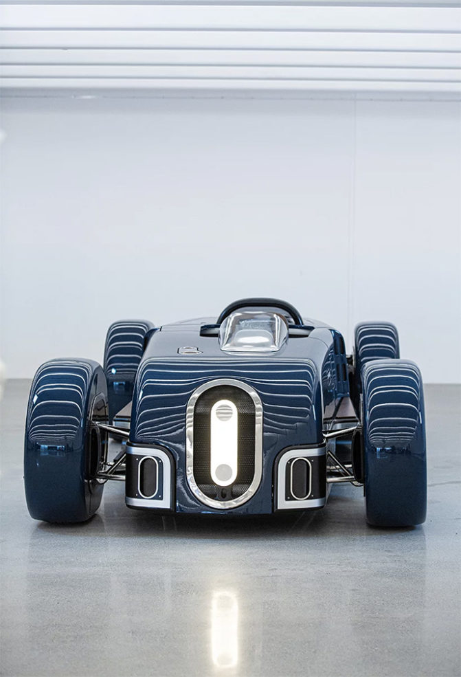 Fred Krugger draws on Streamline Moderne for new FD racing car - The Spaces