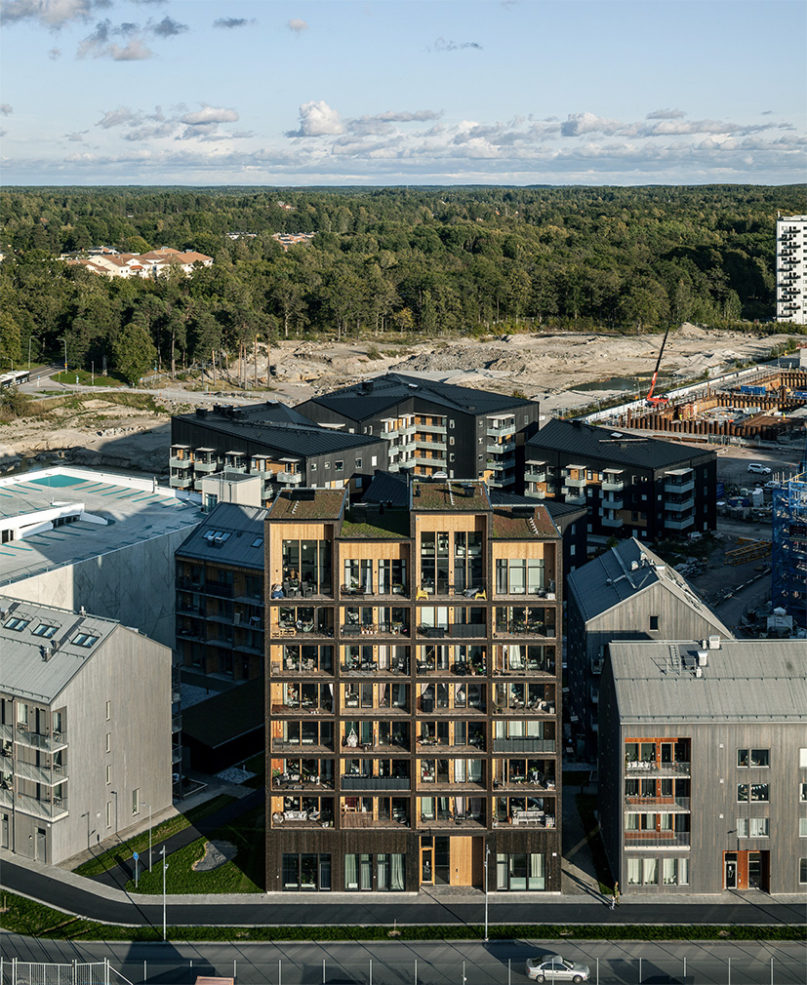 Sweden's tallest timber building completes - The Spaces