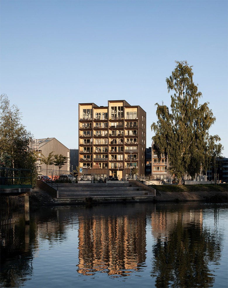 Sweden's tallest timber building completes - The Spaces