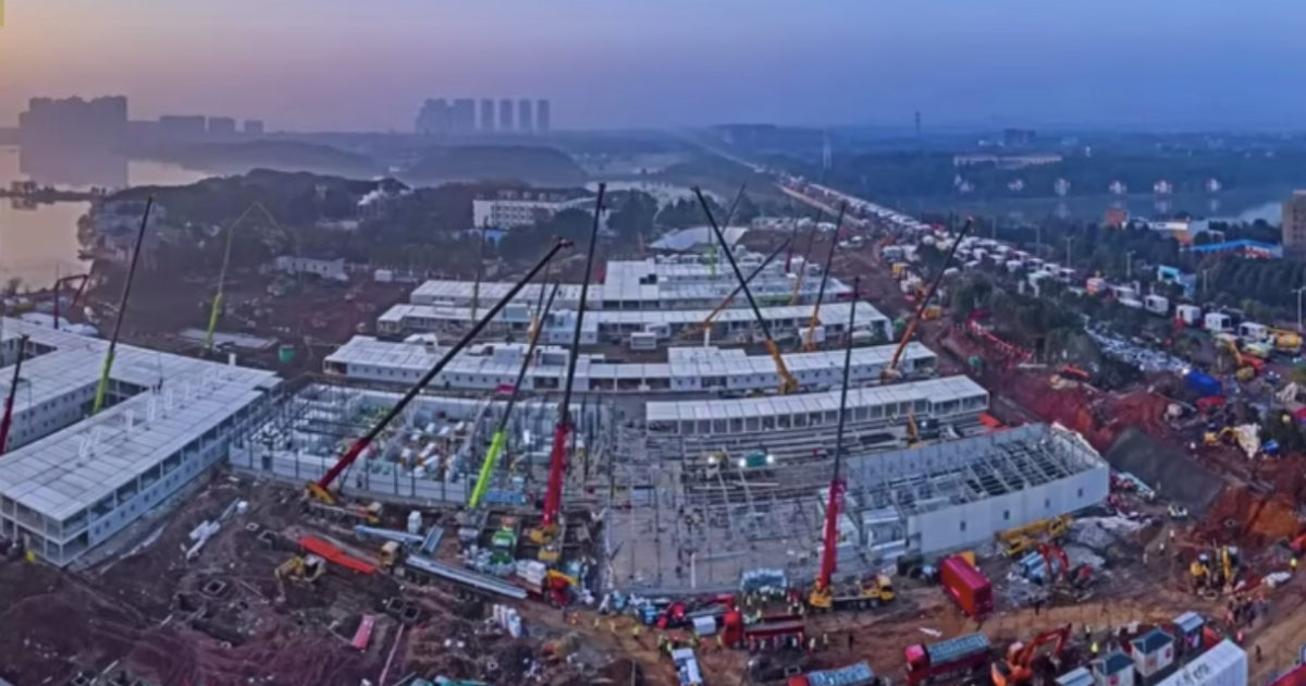 China builds Coronavirus hospital in under 10 days - The Spaces