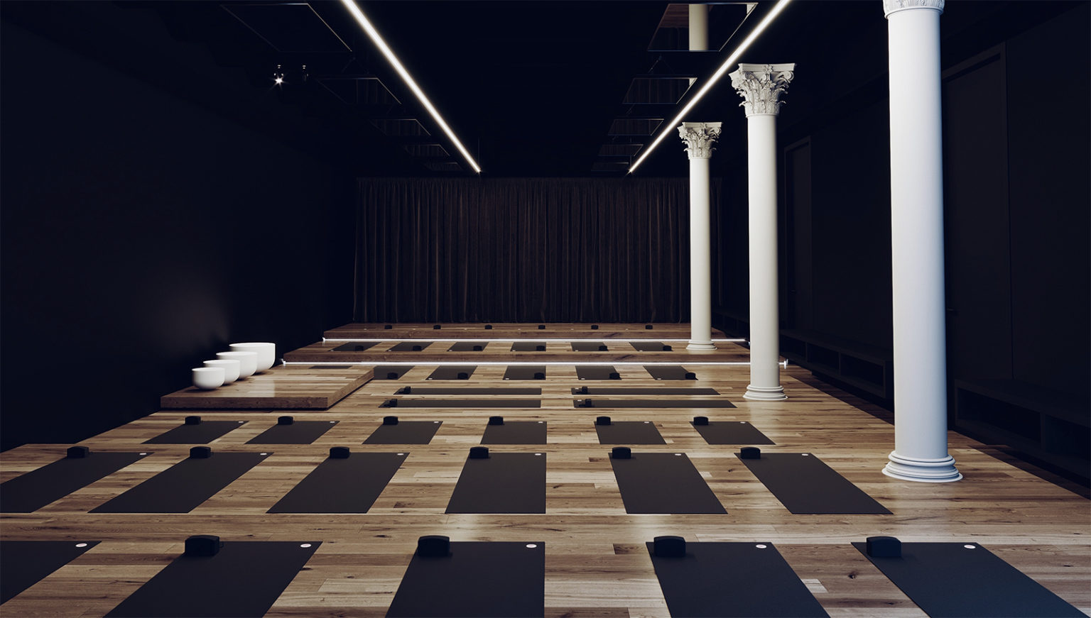 Virtual yoga: tone up and peek inside some of the world’s most striking ...