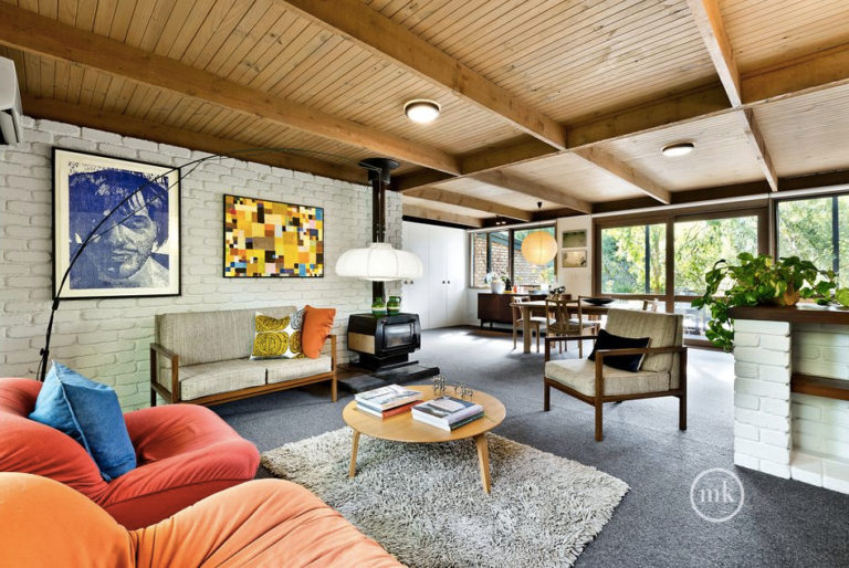 An interior designer’s updated 1970s Fasham Johnson home is for sale ...