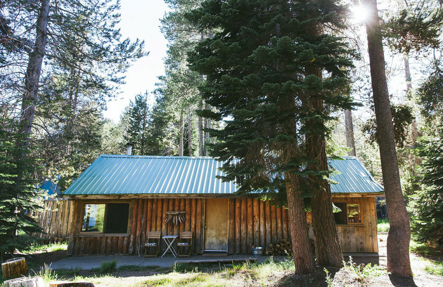 Remote log cabin and A-frame duo list for €620k close to Yosemite - The ...