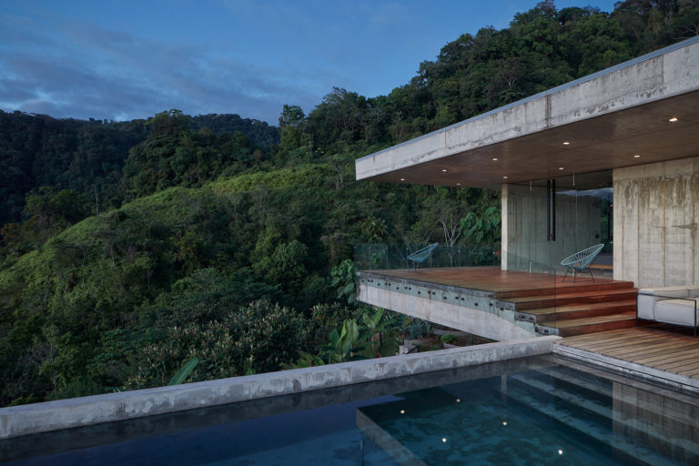 This concrete villa in the Costa Rican jungle is a tropical take on ...