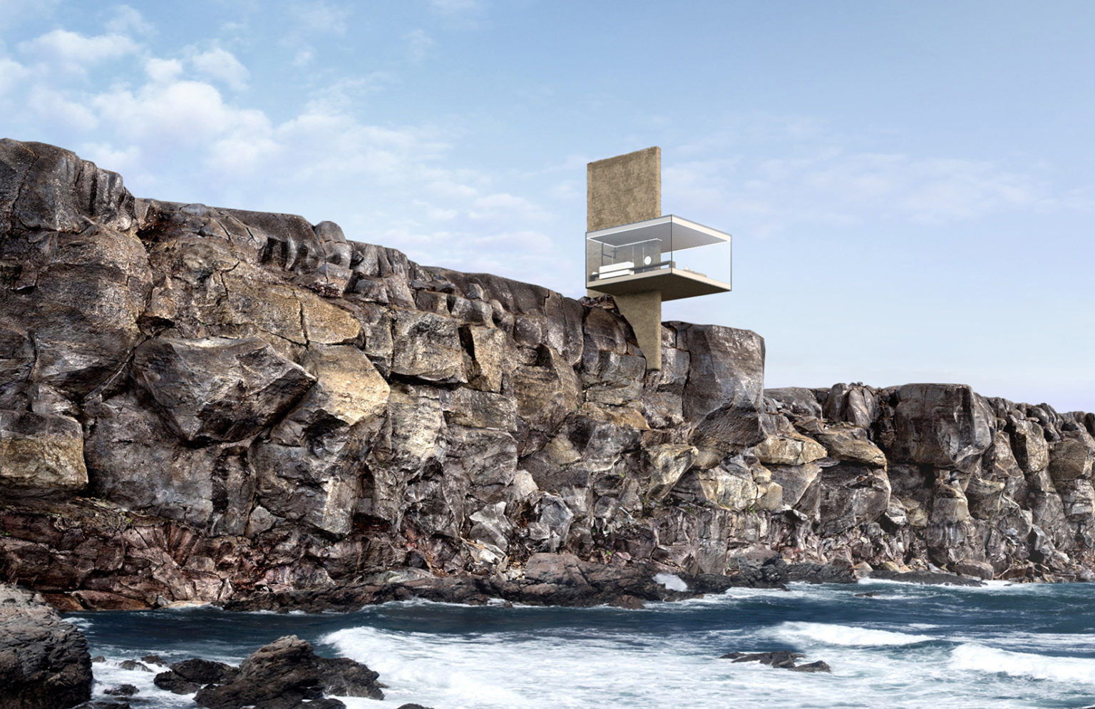 5 gravity-defying clifftop homes we'd like to see built - The Spaces
