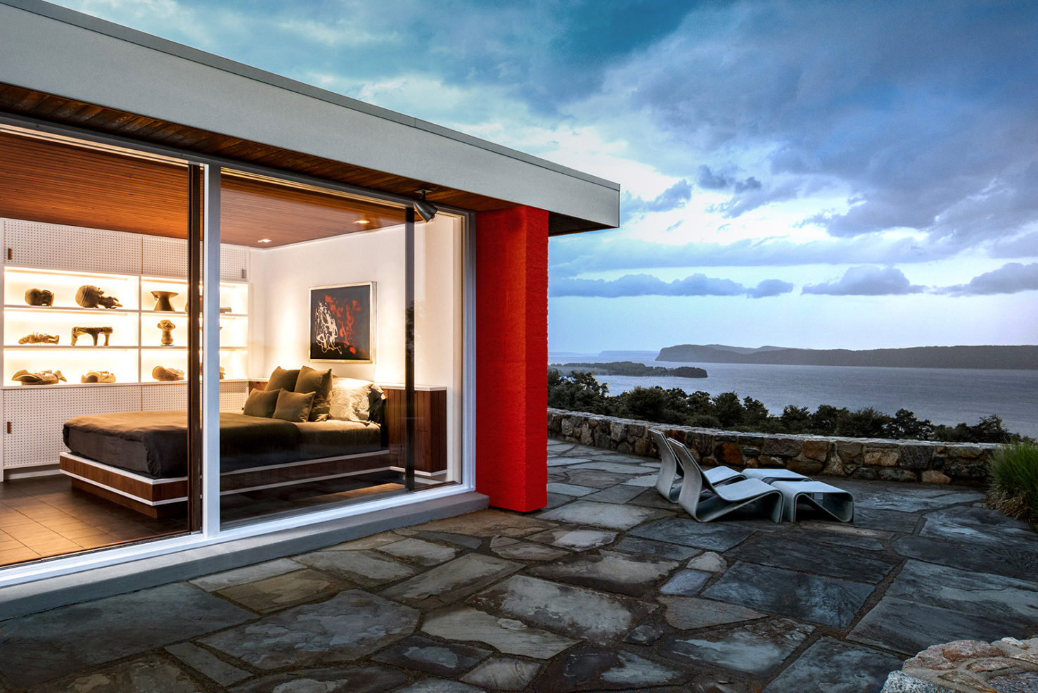 Marcel Breuer's restored Neumann Residence is for sale in Upstate New ...