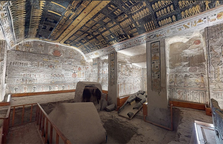 Explore Ramesses VI’s tomb with this subterranean tour - The Spaces