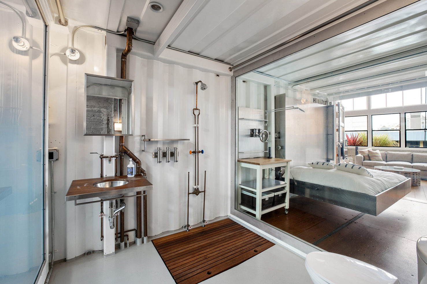 A San Francisco loft with shipping container rooms lists for $5.55m ...