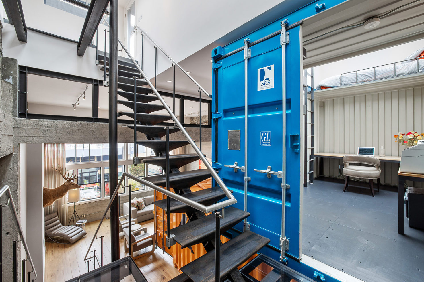 A San Francisco loft with shipping container rooms lists for $5.55m ...