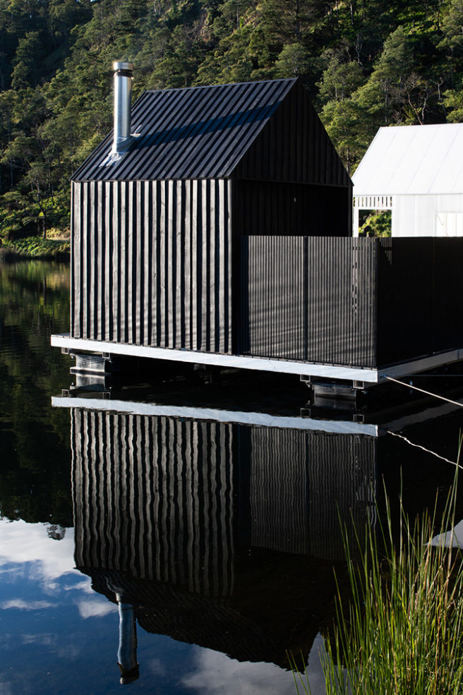 Tasmania’s Floating Sauna is a lakeside spa for soaking up the views ...