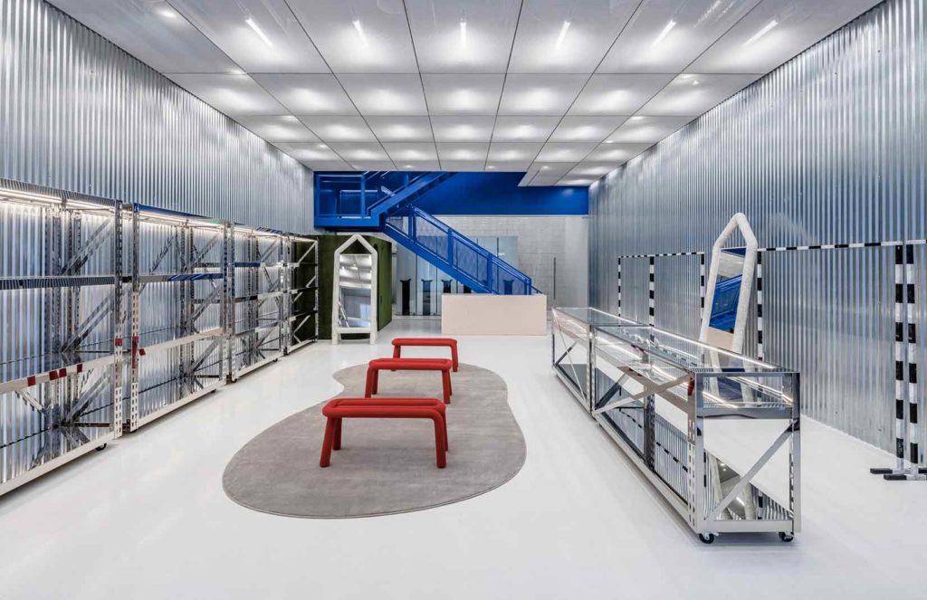 Off-White’s Miami flagship is an industrial wonderland - The Spaces