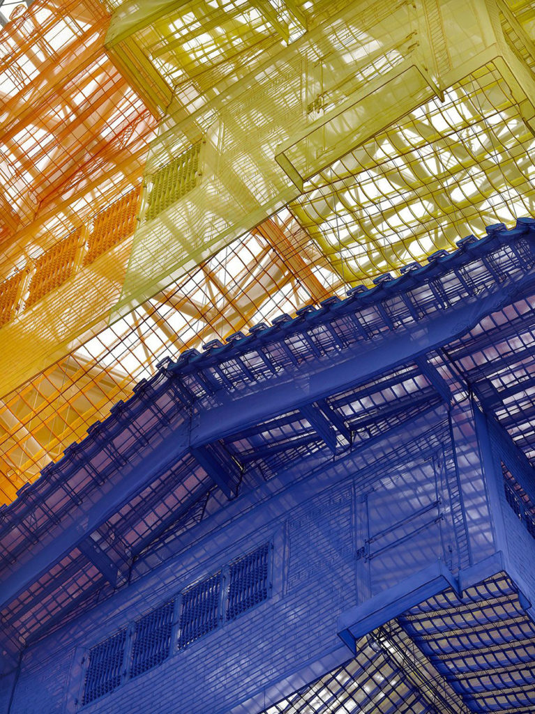 Do Ho Suh floats his fabric houses inside Seoul’s Incheon International ...