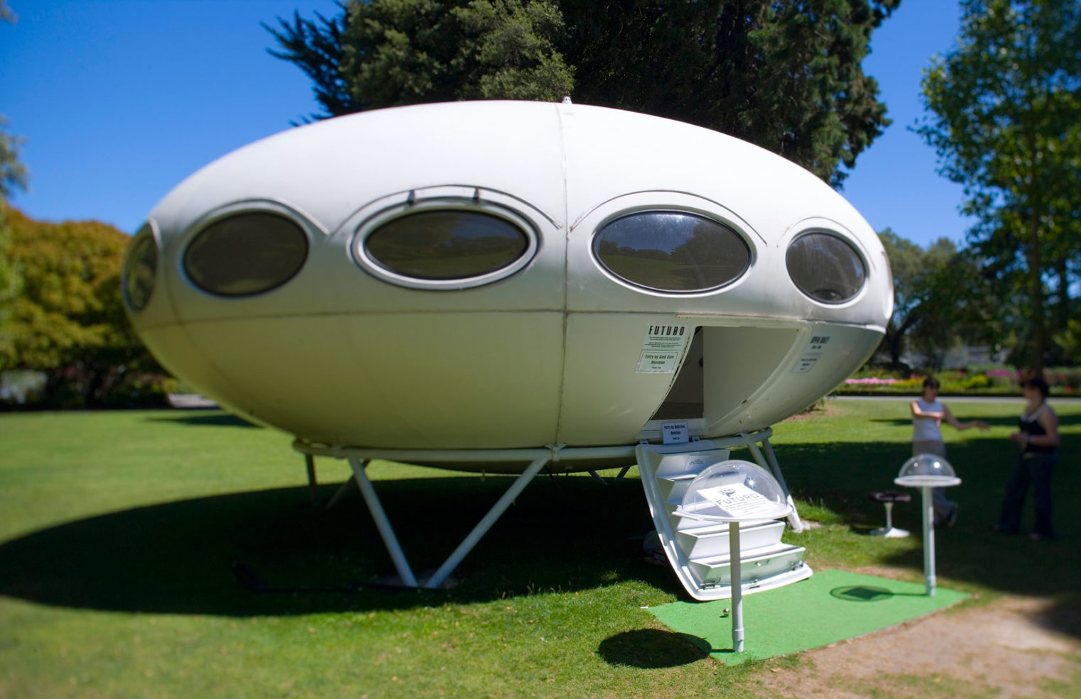 Rare Futuro 'UFO' house is for sale in New Zealand - The Spaces