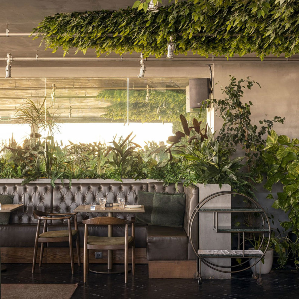 Biophilic Lisbon restaurant Seen invites diners to an art-deco forest ...